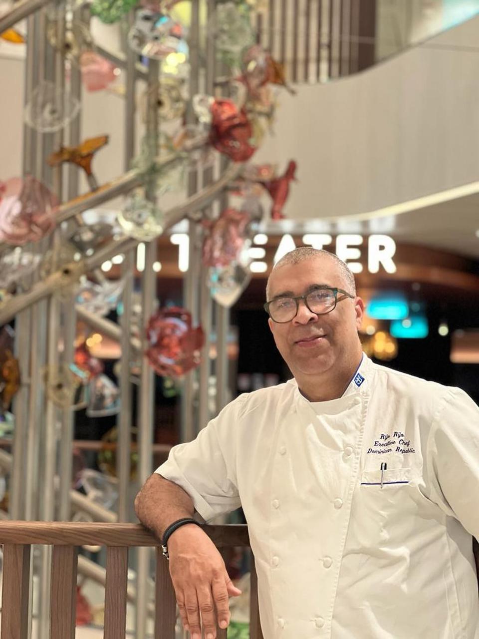 Germán Rijo; chef dominicano líder del crucero más grande del mundo ...